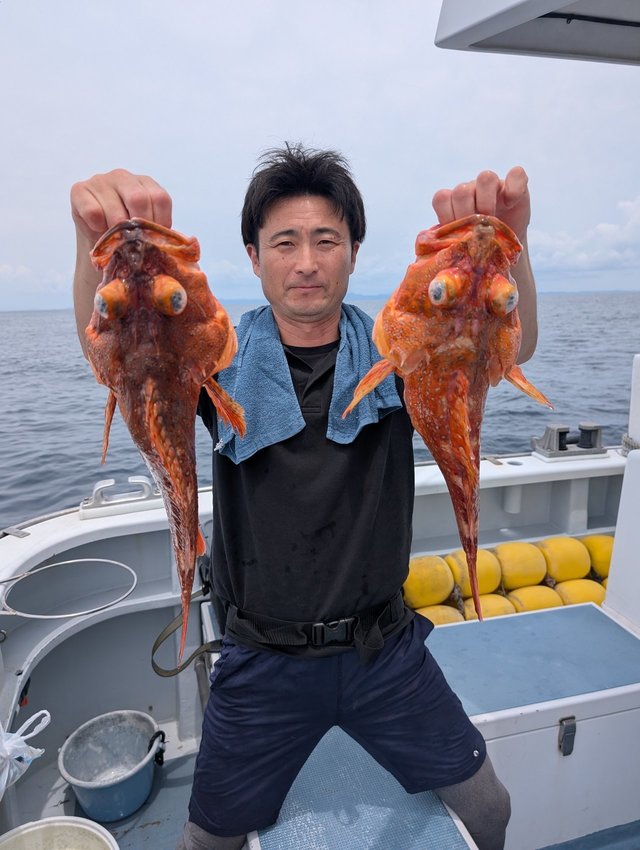 オキメバル45cm！15匹！の釣果｜2026年6月14日｜太郎丸（神奈川/小坪漁港）｜釣割