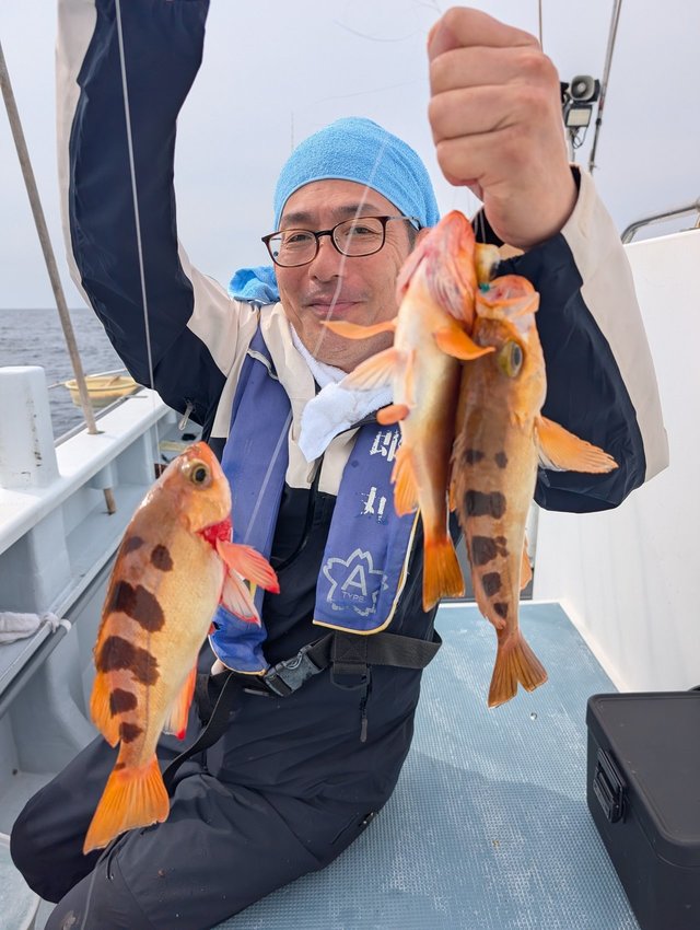 オキメバル45cm！15匹！の釣果｜2026年6月14日｜太郎丸（神奈川/小坪漁港）｜釣割